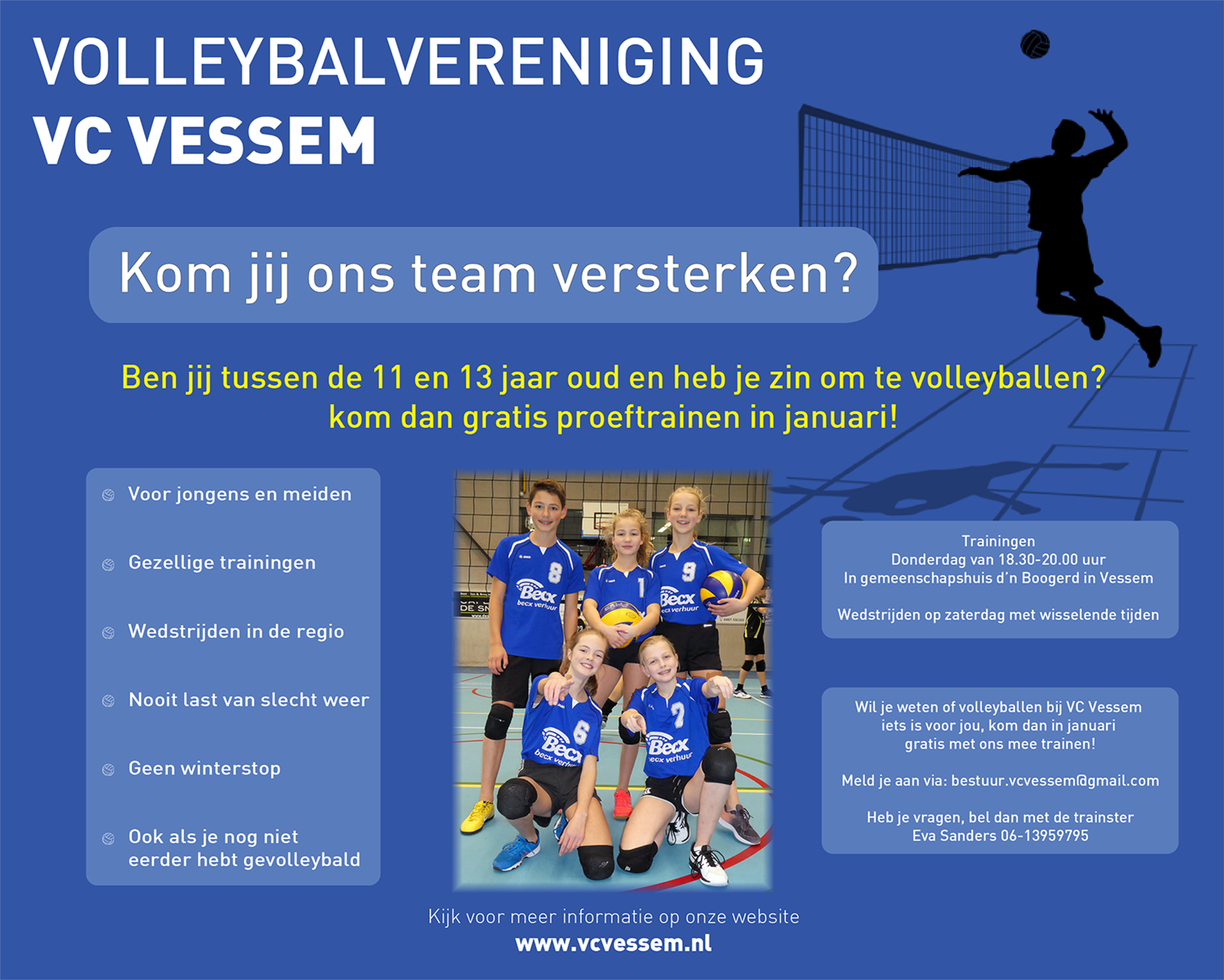Kom jij ons team versterken ? - VC Vessem